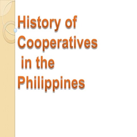 Types & Categories of Cooperatives | PPT