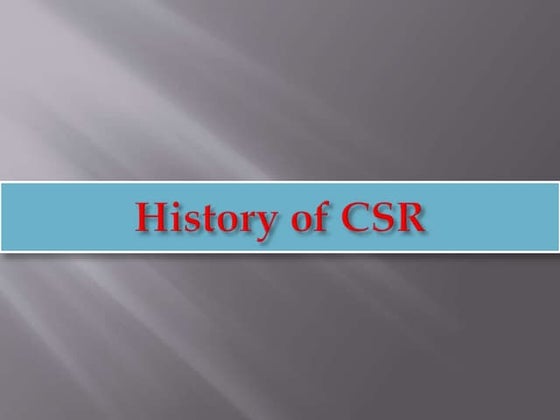 Corporate social responsibility | DOCX | Business | Business and Finance