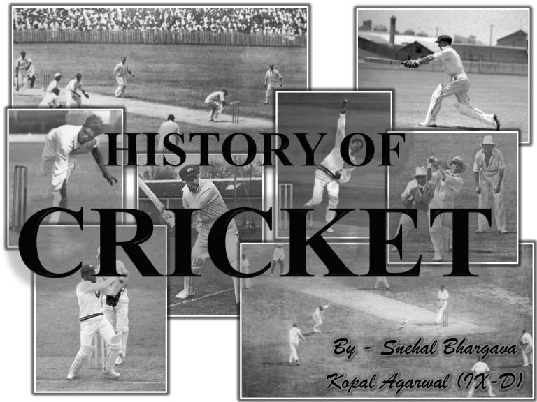 Cricket History Timeline at Leo Coughlan blog