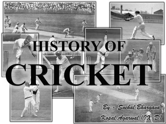 Introduction to the Game of Cricket | PPT