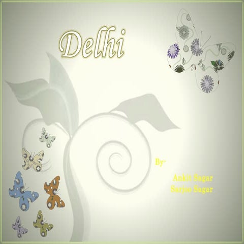 History of delhi | PPTX