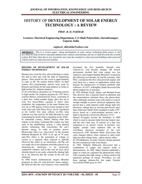History of Solar Panels | Goldi Solar.pptx