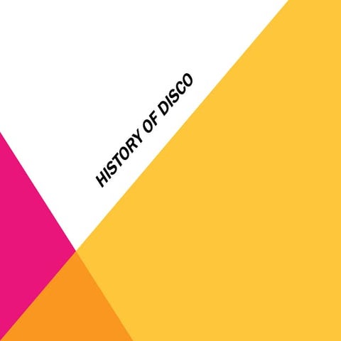 History of Disco .pptx