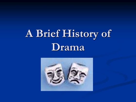 Types of drama | PPT