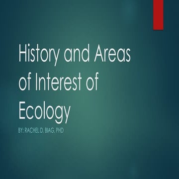 HISTORY OF ECOLOGY_Scientists and Events .pptx