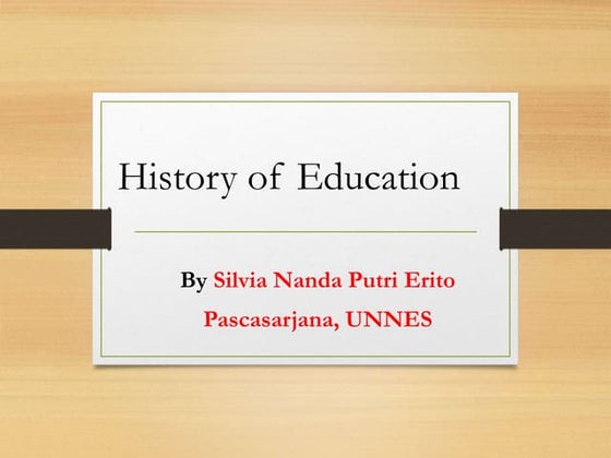 EDUCATIONAL SECTOR | PPT
