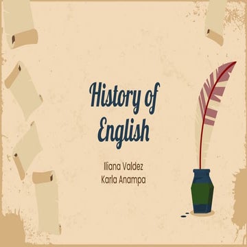 History of english | PPT