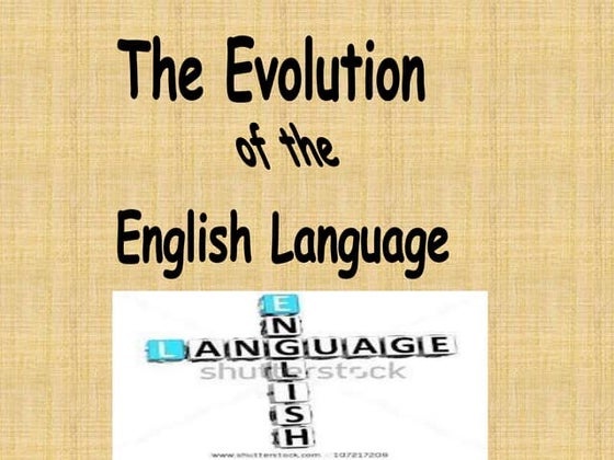 The History of the English Language | PPTX