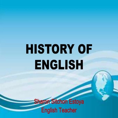 History of English | PPTX