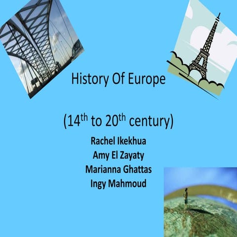History of europe | PPT