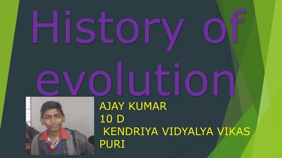 EVOLUTION Class XII Biology based on NCERT text book .pptx | Genetics ...