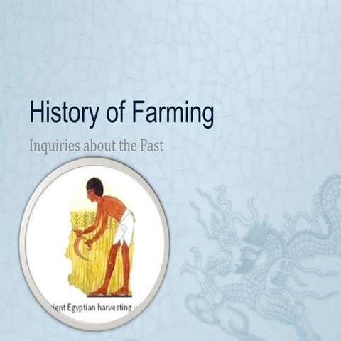 History of farming | PPTX