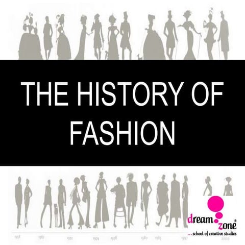 History of fashion pdf posting | PPTX