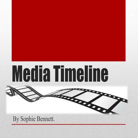 History of film- media timeline | PPT