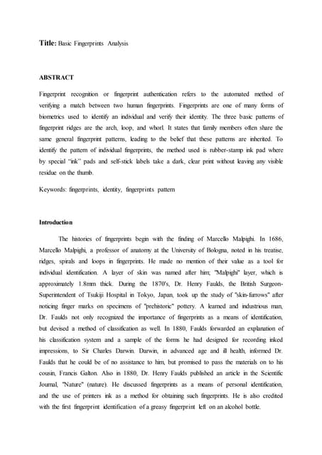 Poroscopy and edgeoscopy | PPTX
