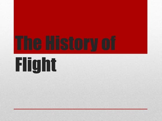 Brief history of aviation by madhav | PPTX