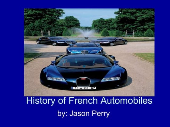 Automobile Industry - history, evolution & growth | PPTX | Classic Cars ...
