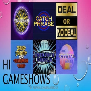 History of gameshows | PPTX