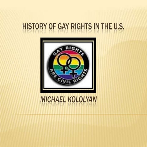 History Of Gay Rights In The Us Power | PPT