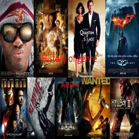 History of Action Films | PPTX