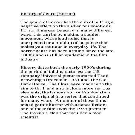 History of science fiction | PPTX