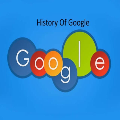 History of google | PPTX