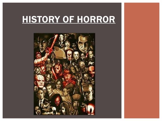 Horro genre presentation | PPTX | Horror | Genres