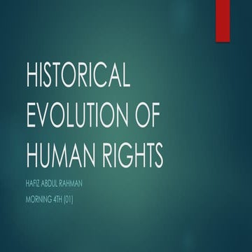 History of Human Right by Abdul Rehman ( 01 ).pptx