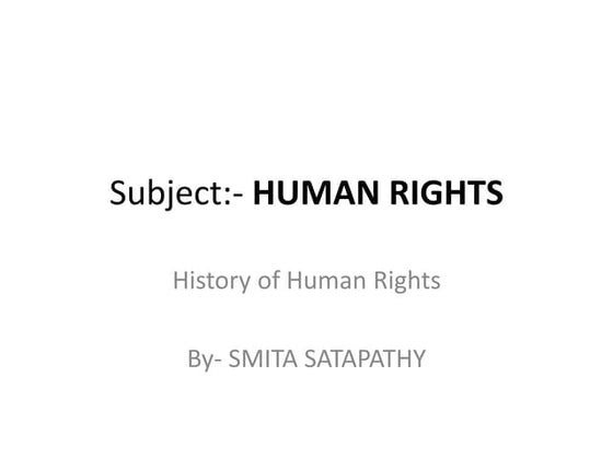 Udhr | PPT