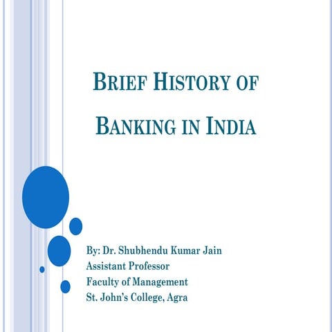 History of Indian Banking System.pdf | Business Banking & Finance | Business