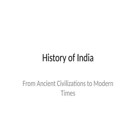 History_of_India_Presentation.ppt and its culturex | PPTX