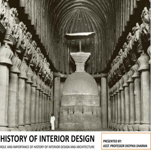 History of interior design and architecture L-1 | PDF
