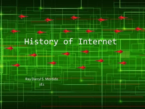 Timeline History of the Internet | DOCX