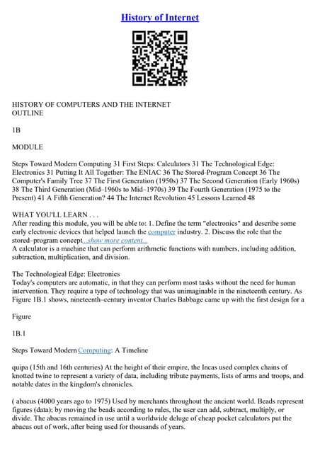 History of the internet | PPT