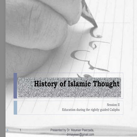 History of Islamic Thought II.pptx