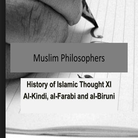 History of Islamic Thought XI.pptx