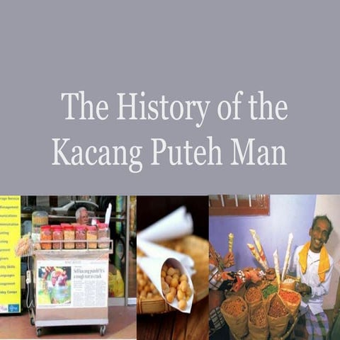 History of kacang puteh man | PPTX