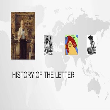 history of letters ppt.ppt