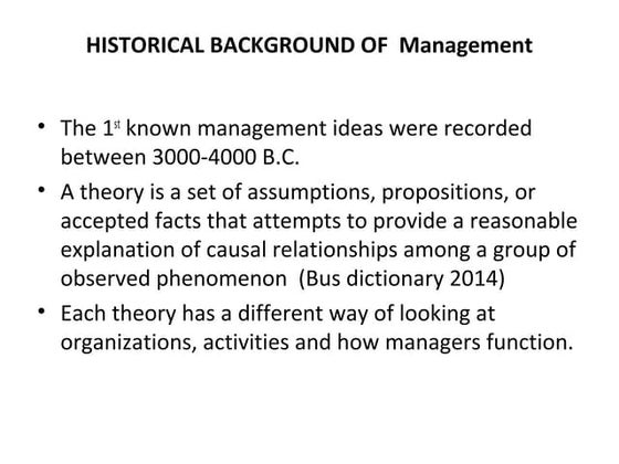 Management Science Introduction UNIT-I PPT | PPT