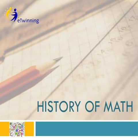 History of math - intoductory | PPT