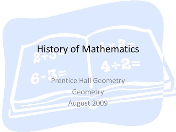 History of Zero - Mathematics | PPTX