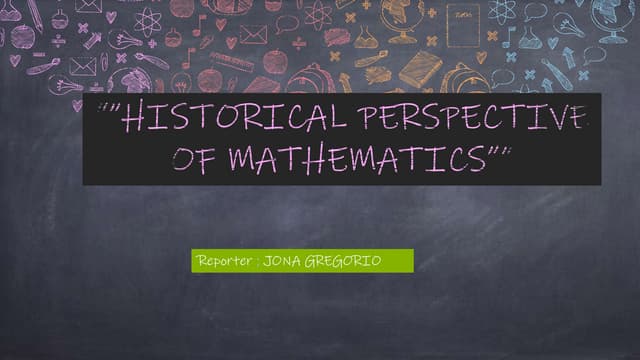 Babylonian and egyptian mathematics | PPTX