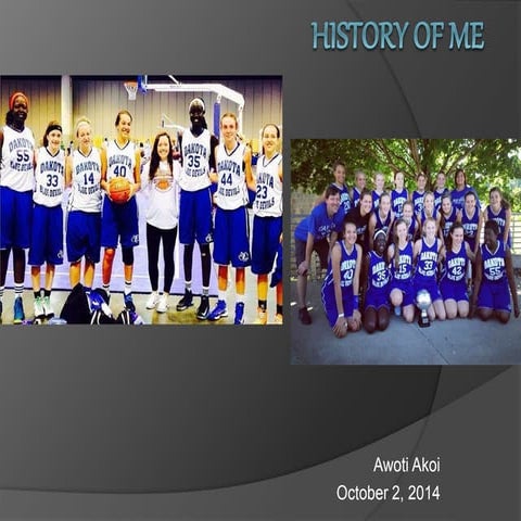 History of me | PPT