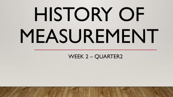 Grade 7 Measurement PowerPoint Presentation | PPTX