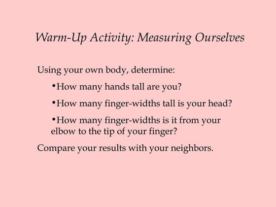 History of measurements | PPT