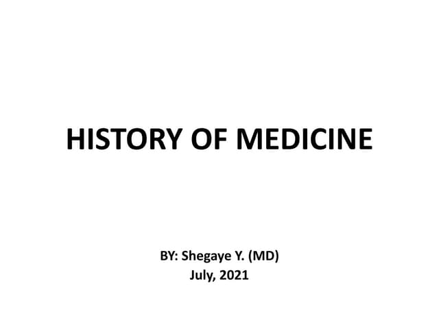 History of medicine of ancient india | PPTX