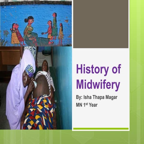 History of midwifery | PPTX