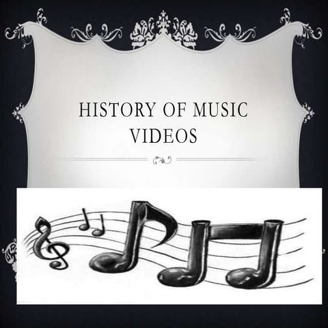 History of music videos | PPT