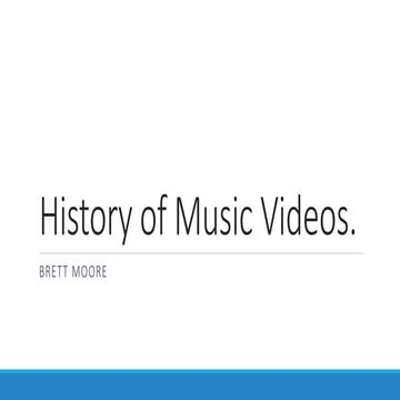 History of video | PPTX