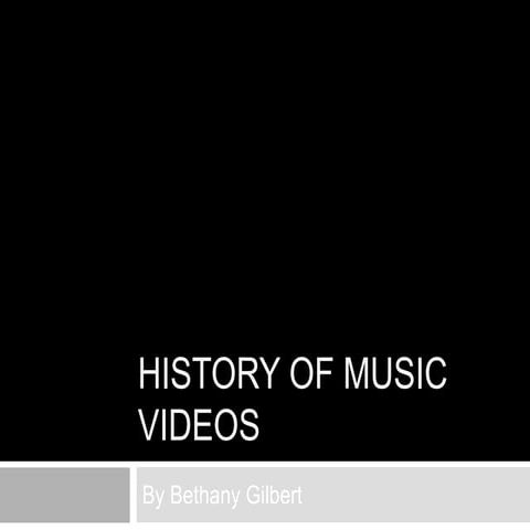 History of video | PPTX